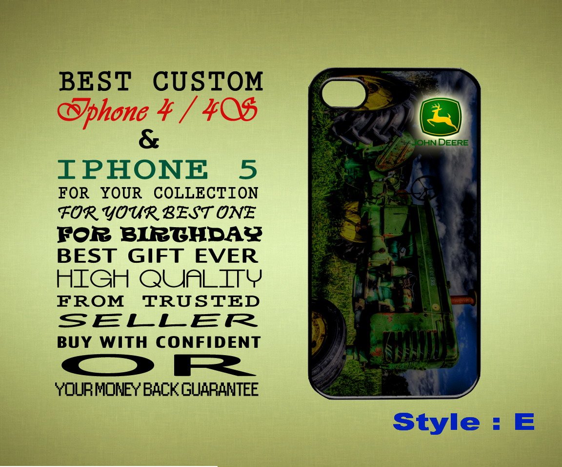 John Deere, Tractor, Machine, John Deere Logo Custom Iphone 4, Iphone ...