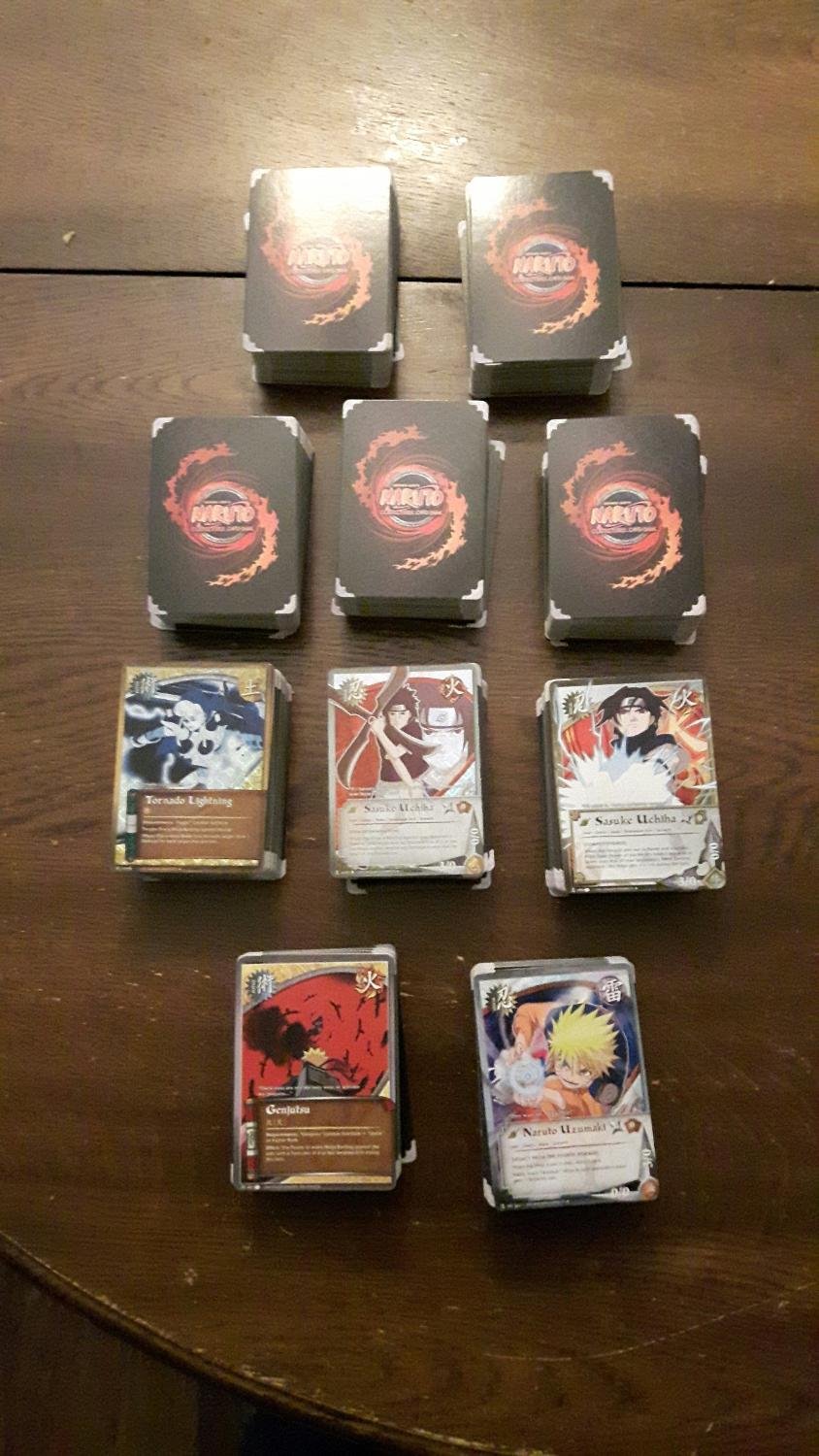Huge Naruto CCG card collection [ promo cards included ]