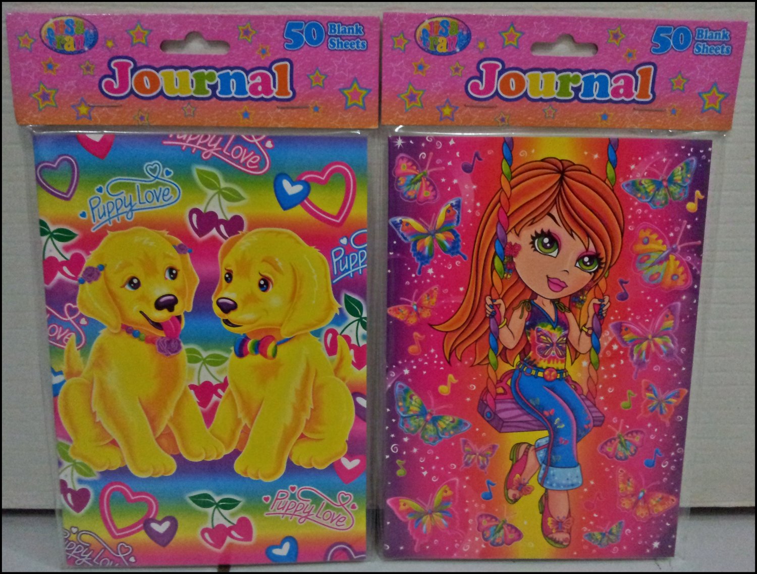 Lisa Frank Sticker Book: 2 pcs.