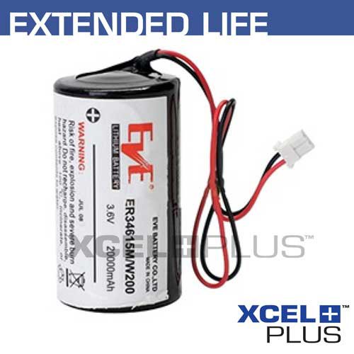 Visonic Powermax Bell Box Siren 20,000mAh Battery for MCS-710/730 0 ...