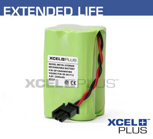 Visonic Powermax Express & Powermaster 10 Alarm 2300mA Battery 99 ...