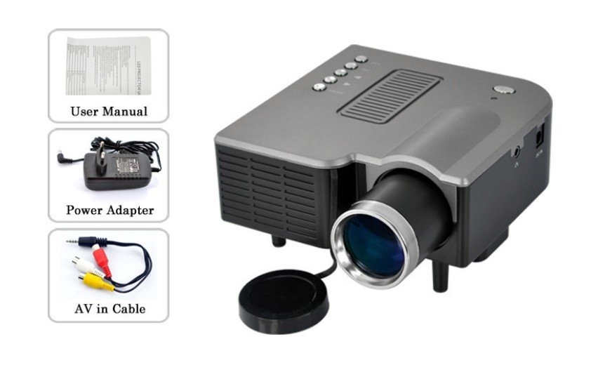 Multimedia Mini LED Projector | Portable Digital Projector for ...