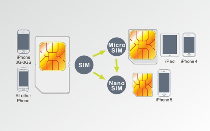 Noosy 2 in 1 Nano SIM Card and Micro SIM Card Cutter for iPhone 5 ...