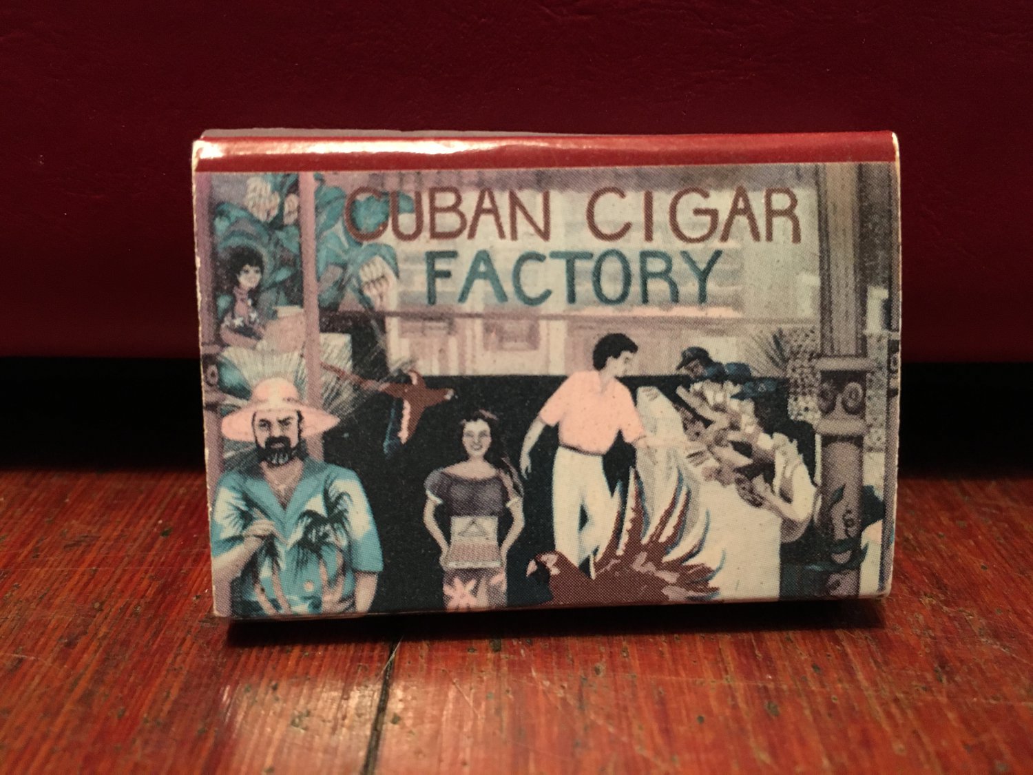 Cuban Cigar Factory Matches Matchbox 22 Matches Unstruck