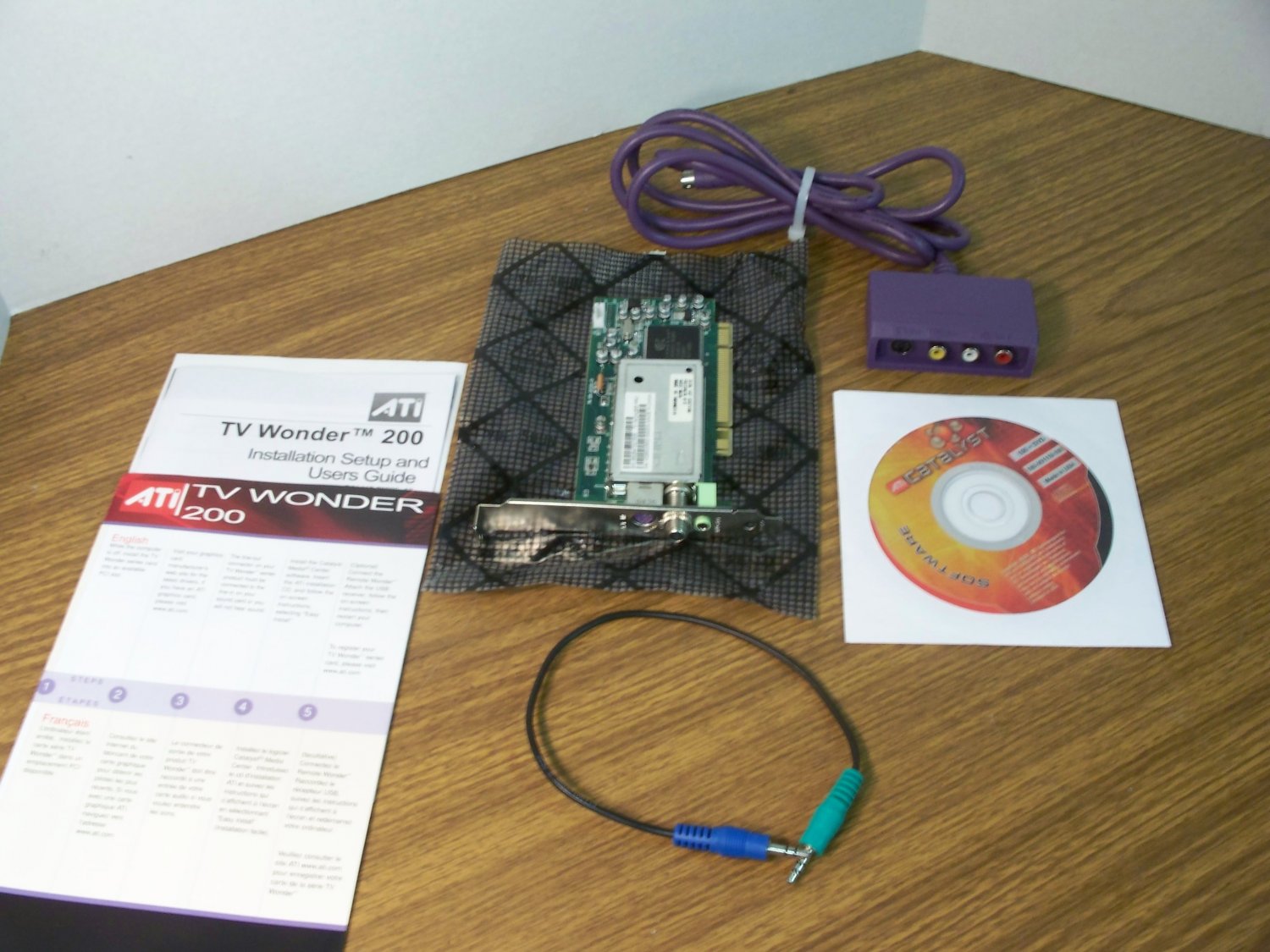 ATI TV Wonder Pro 200 Video Capture PCI Adapter (109-9500-01) *USED*