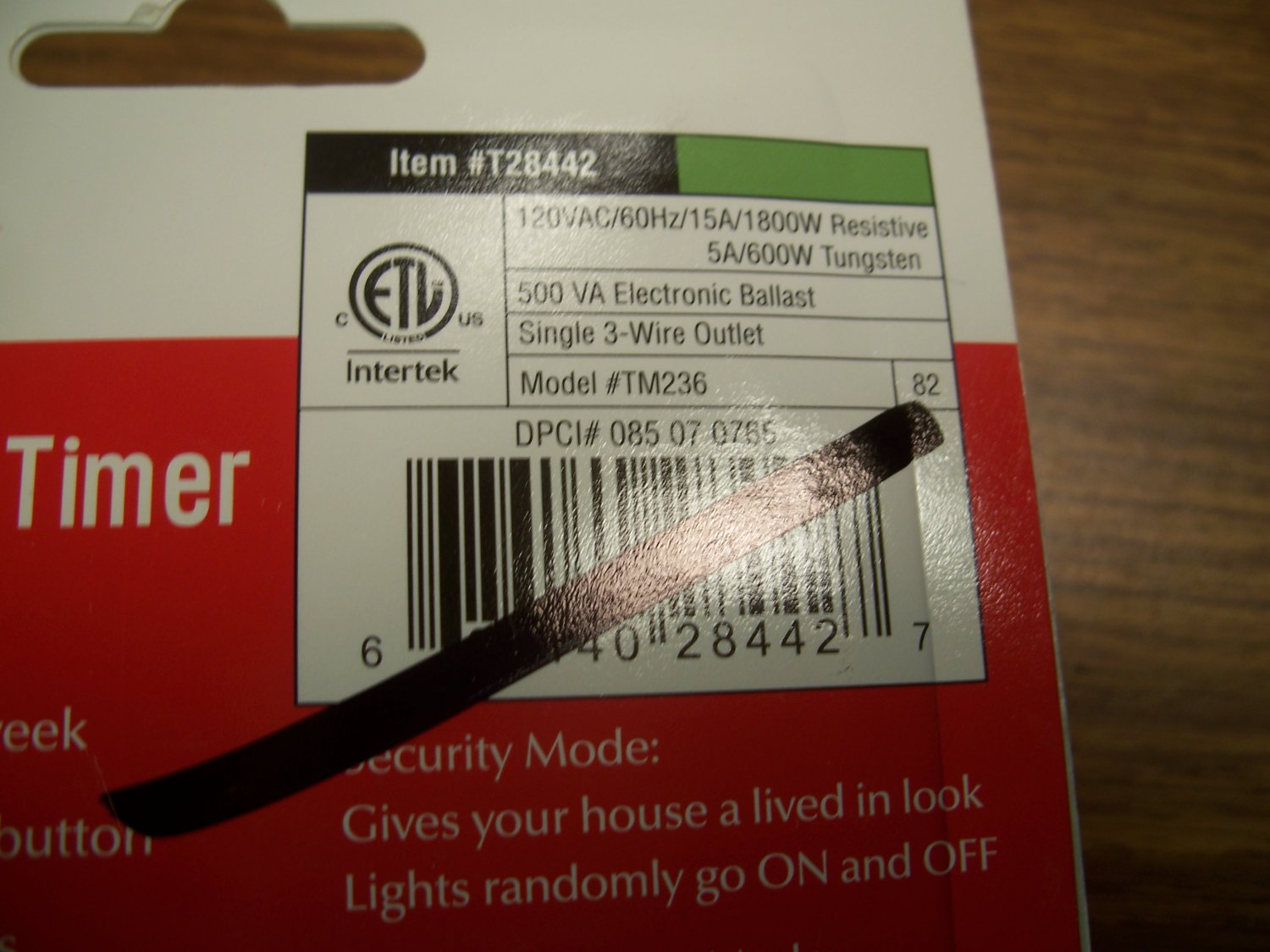 Westinghouse Indoor Weekly Digital Timer (TM236) *NEW*