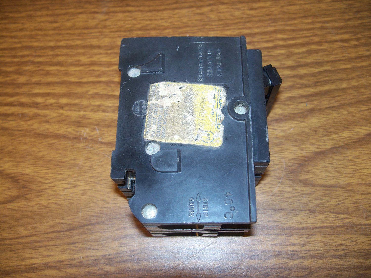 Square D HOM Circuit Breaker (HOM2100) 100Amp 240Volt 2Pole 10kA *USED*