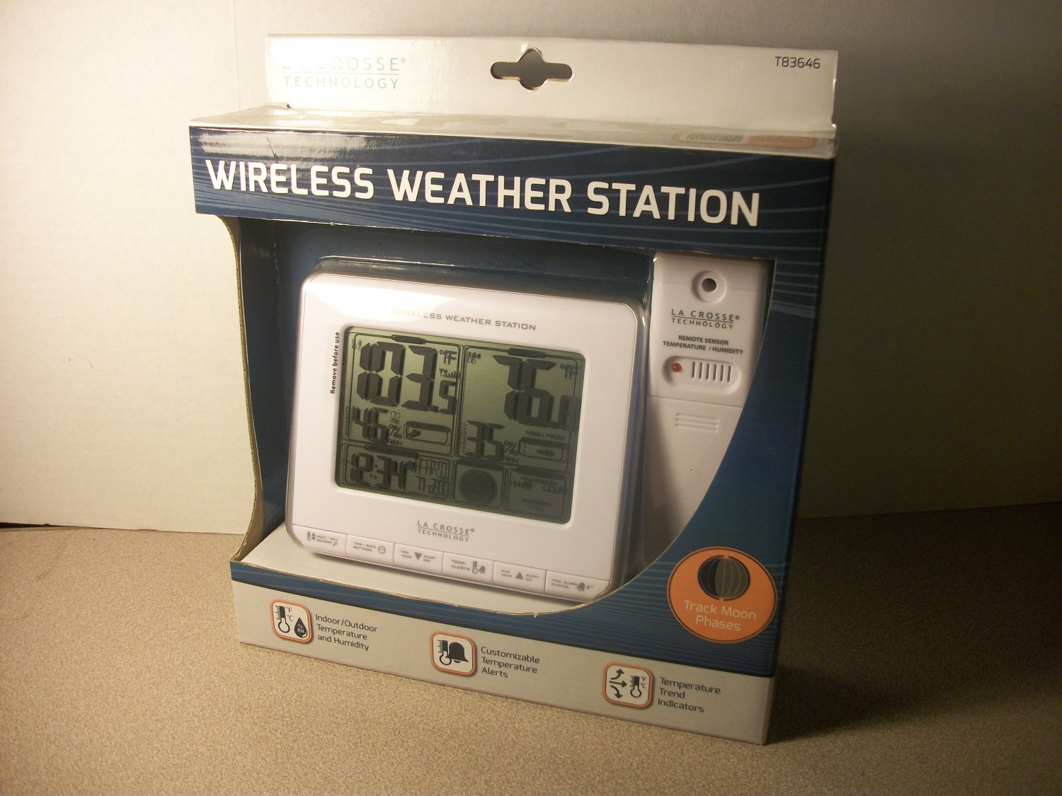 LA Crosse Technology Wireless Weather Station (T83646) *NIB* LA Crosse Technology Wireless Weather Station (T83646) *NIB*