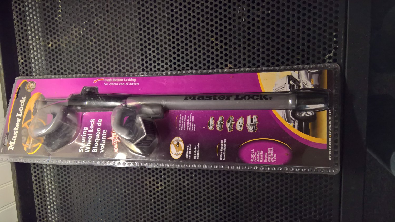 Master Lock Steering Wheel Lock (252DAT) *NEW*