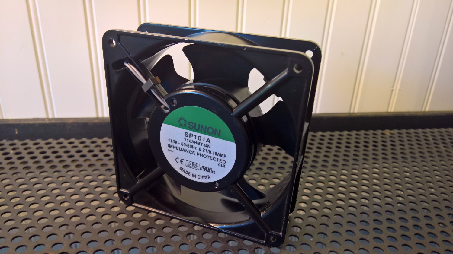 Sunon Impedance Protected Fan (SP101A 1123HBT.GN) 115Volt 0.18Amp *NOB*