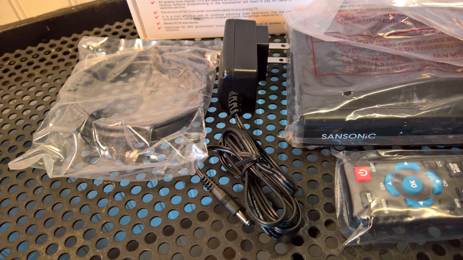 Sansonic ATSC Digital-to-Analog Converter (FT-300A) *NIB*