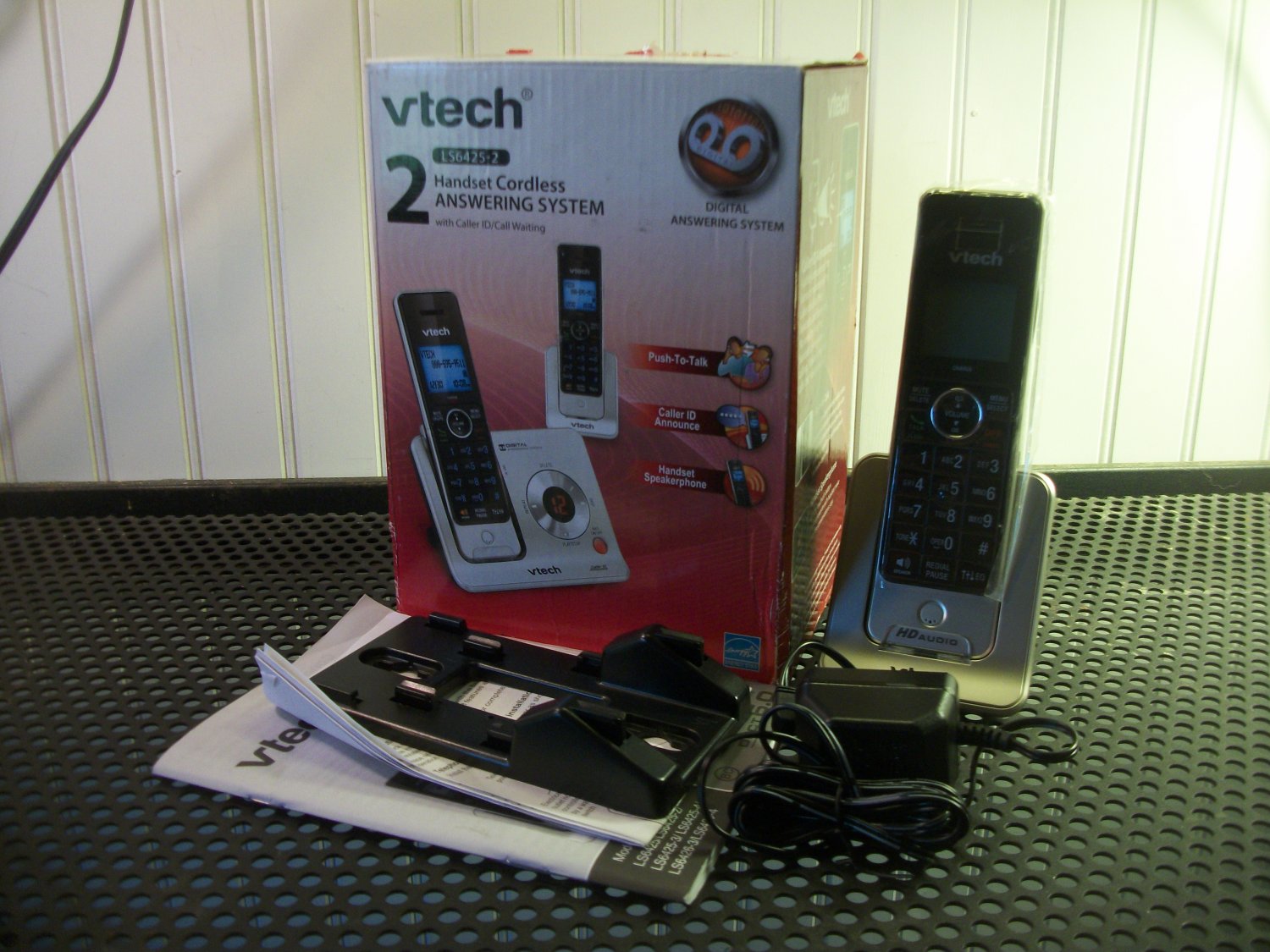 Vtech DECT 6.0 Digital Cordless Handset Telephone Only (LS6425-2) *NIB*