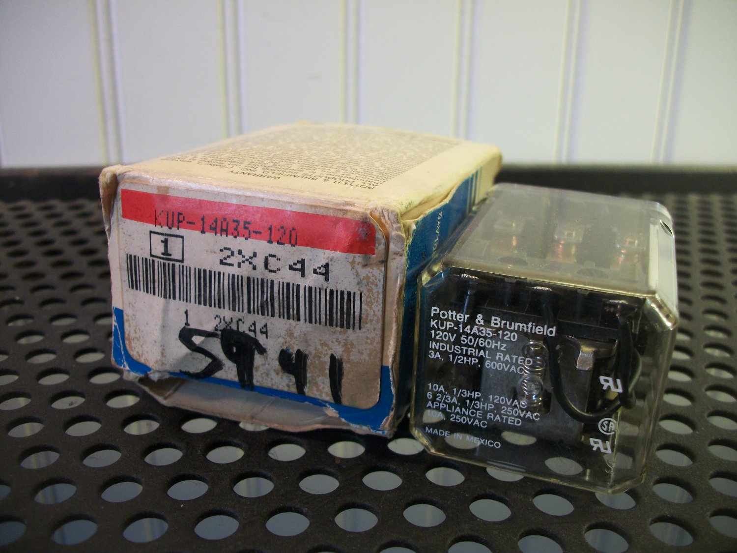 Potter & Brumfield General Purpose Relay (KUP-14A35-120) 10Amp 120Volt ...