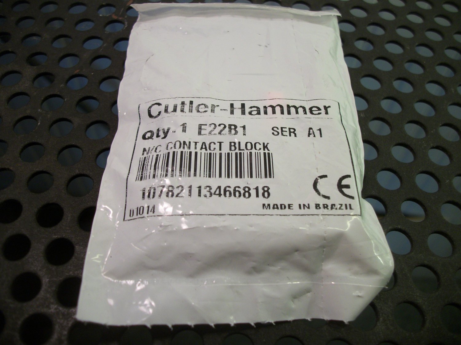 Cutler-Hammer N.C. Contact Block (E22B1) *NEW*