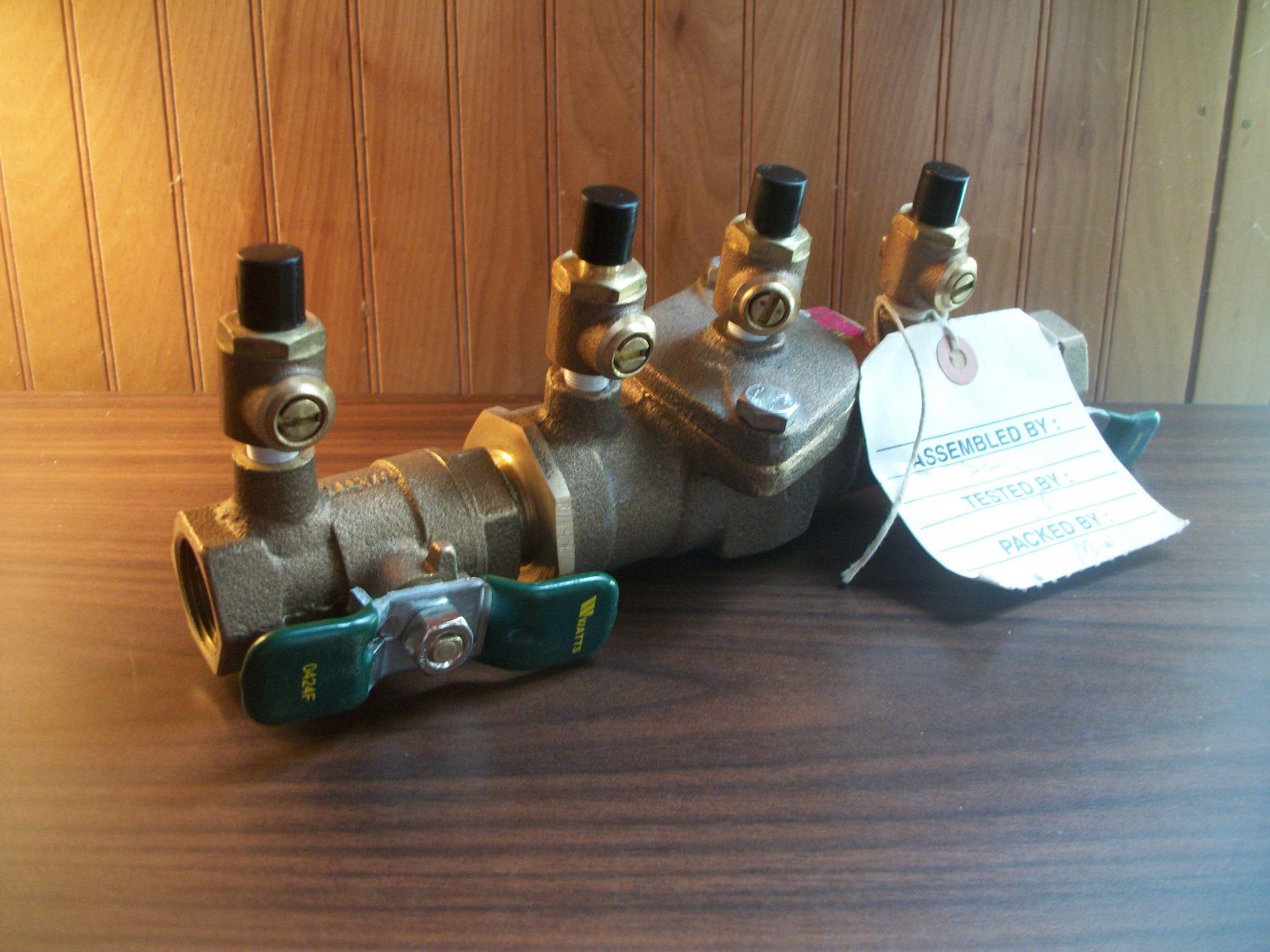 Watts 3/4" Double Check Valve Assembly (007M3QT) 180Deg F 175PSI *NOB*