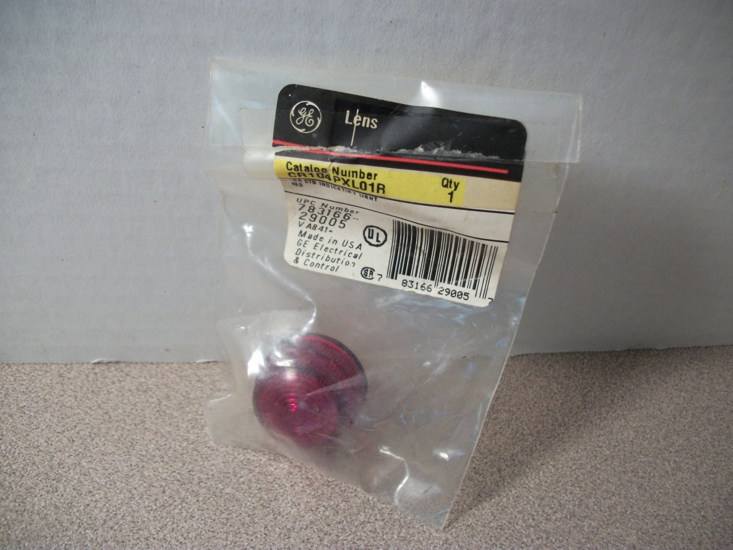 GE Red Lens (CR104PXL01R) *NEW*