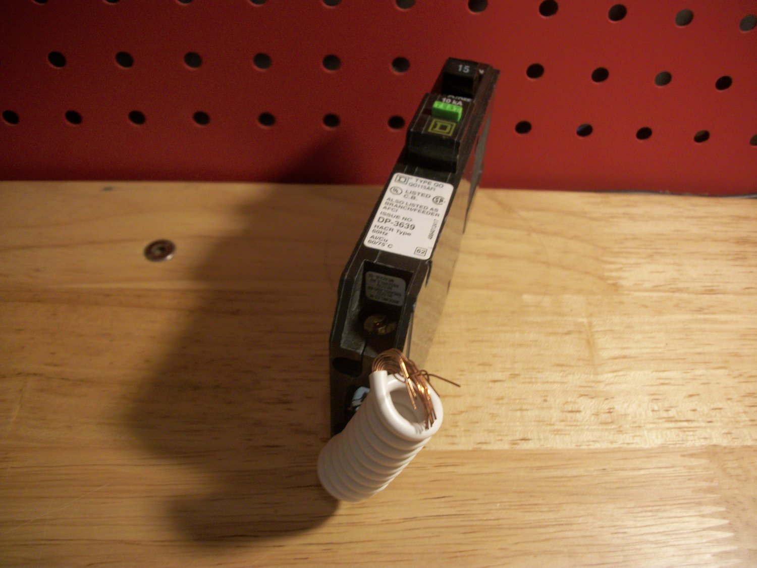 Square D AFCI QO Circuit Breaker (QO115AFI) 15Amp 120Volt 1Pole 10kA *NOB*