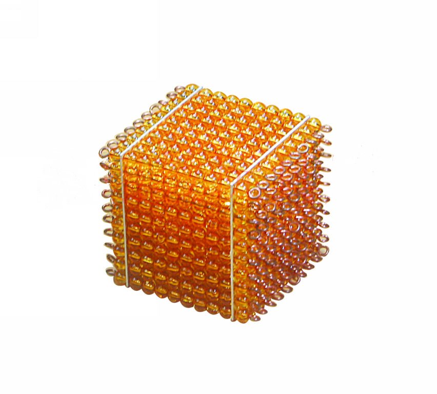 Montessori Golden Bead Thousand Cube