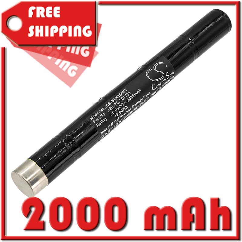 BATTERY STREAMLIGHT 201701, 25170 FOR SL-15X, SL-20XP, SL-20XP Flashlight