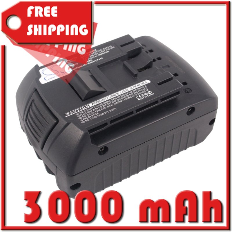 BATTERY BOSCH BAT609, BAT609G, BAT610G, BAT618, BAT618G, BAT622 FOR GSR ...