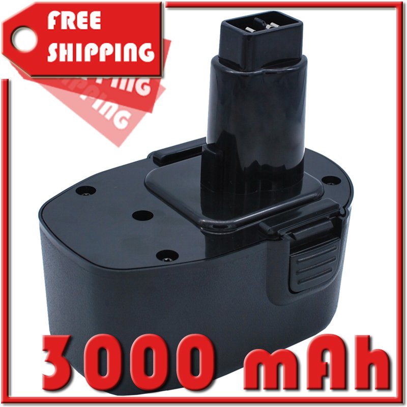 BATTERY BLACK & DECKER A9262, A9276, B8236, BPT1058, EZWA77, EZWA80 ...