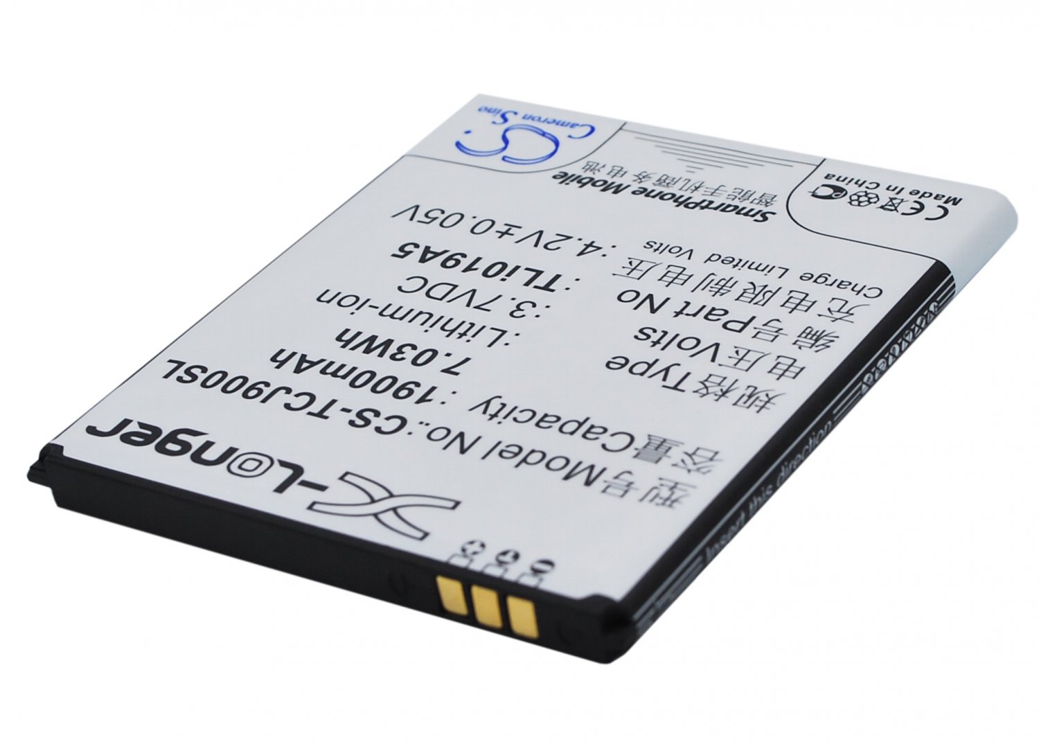 BATTERY TCL TLi019A5 FOR J900C, J900T