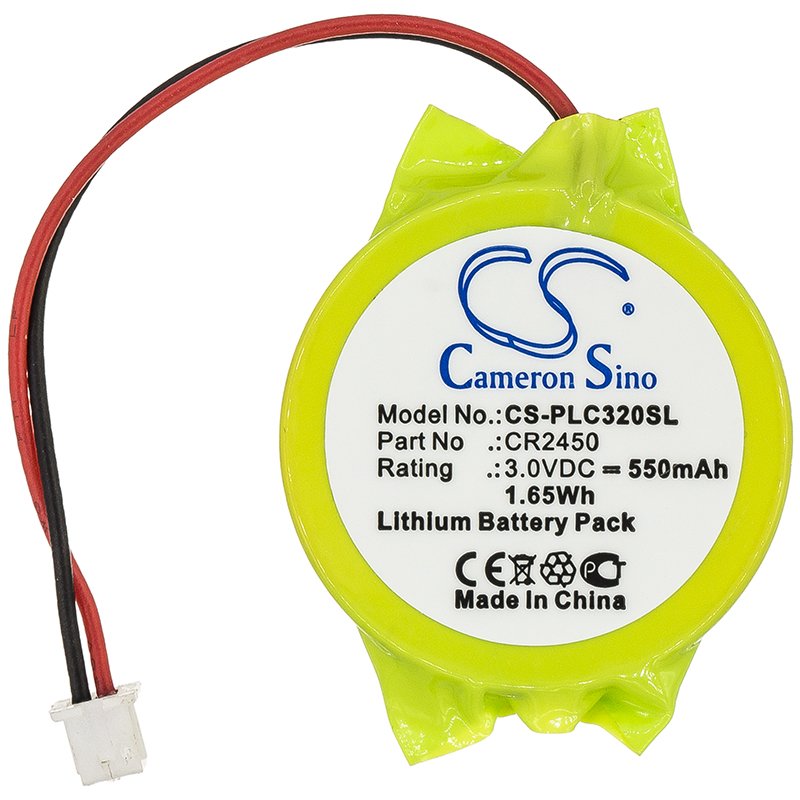 BATTERY PANASONIC AFPX-BATT, CR2450 FOR FP-X series controllers, GT32 ...