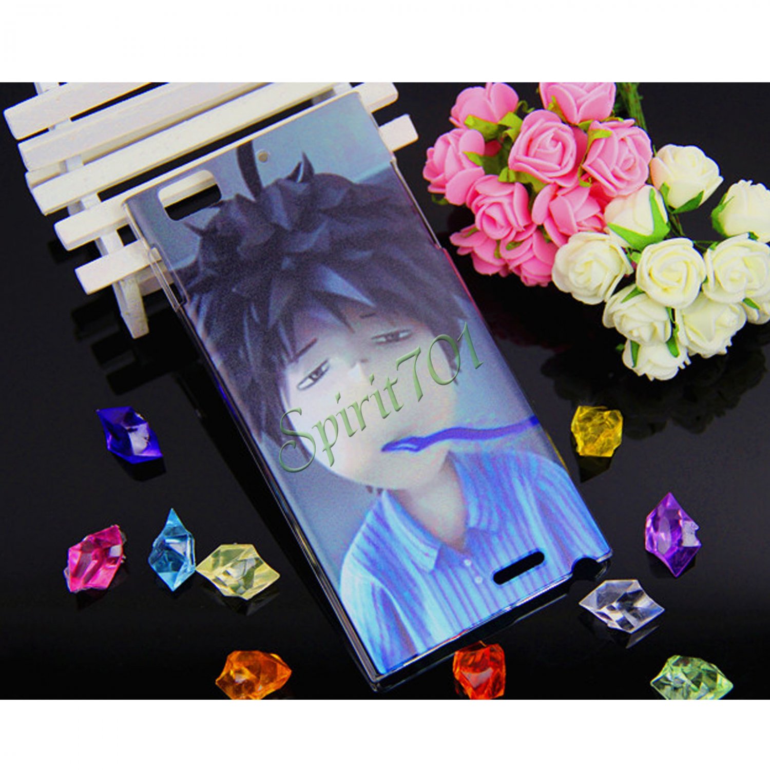 Cute Cartoon PC case for Lenovo K900 Sleepy Guy