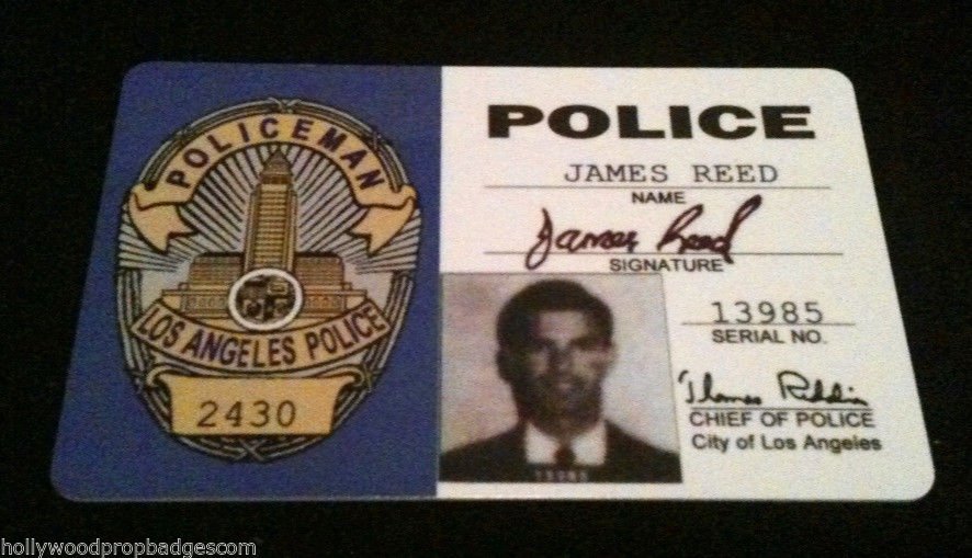 James Reed Adam 12 70's Tv Show ID Card New *MATTE FINISH*