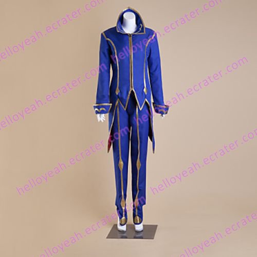 Code Geass Zero Cosplay Costume