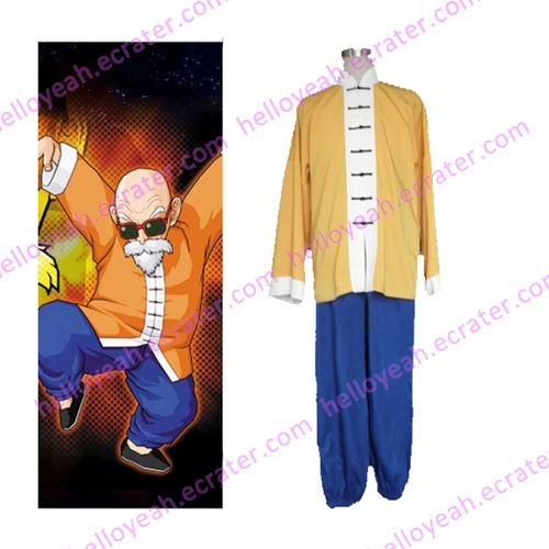 New Dragon Ball Muten-Roshi Cosplay Costume