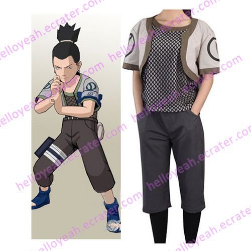 Naruto Nara Shikamaru Halloween Cosplay Costume 1st 60