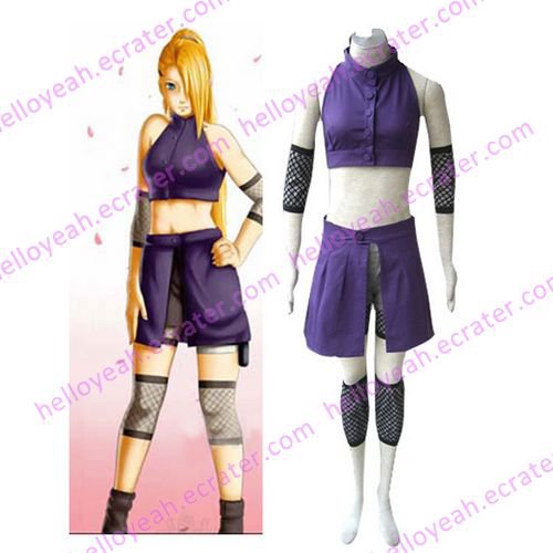 Naruto Shippuden Ino Yamanaka Halloween Cosplay Costume