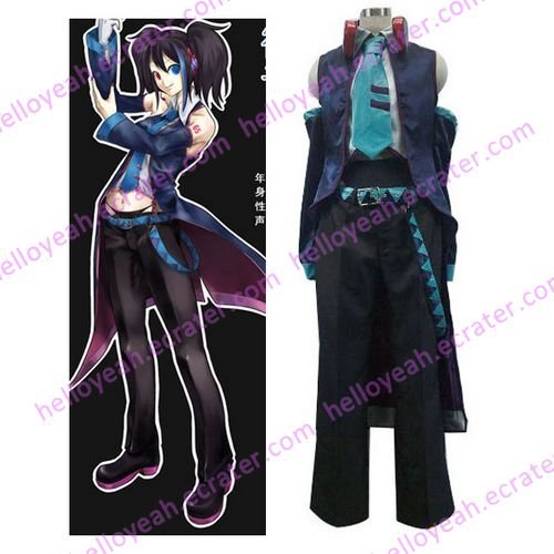 Vocaloid Yokune Ruko Halloween Cosplay Costume