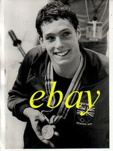 PHILIP HUBBLE swimmer ORIGINAL vintage photo RARE!