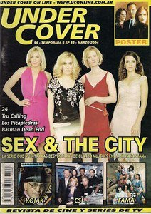 SEX AND THE CITY Sarah Jessica Parker mag UNDERCOVER