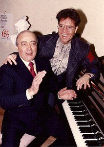 MOHAMED AL FAYED CLIFF RICHARD Original Photo