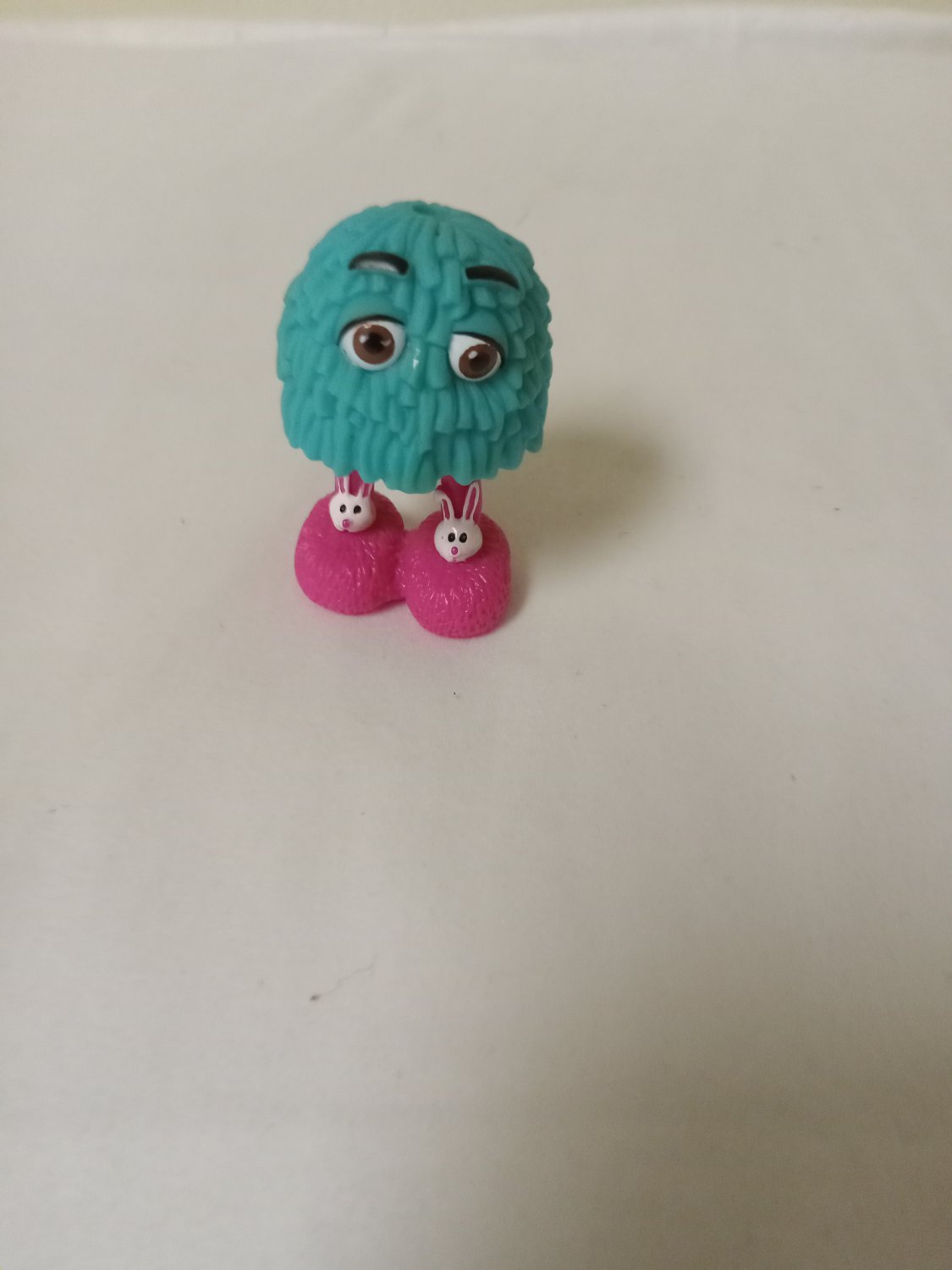 McDonald's 1989 Blue Fry Guy with Bunnie Slippers (EC-HE)
