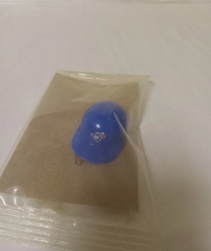 Toronto Blue Jays 2" Mini Plastic Baseball Cap NIP (EC-HE) ss