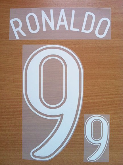 RONALDO 9 BRAZIL AWAY WORLD CUP GERMANY 2006 NAME NUMBER SET NAMESET ...