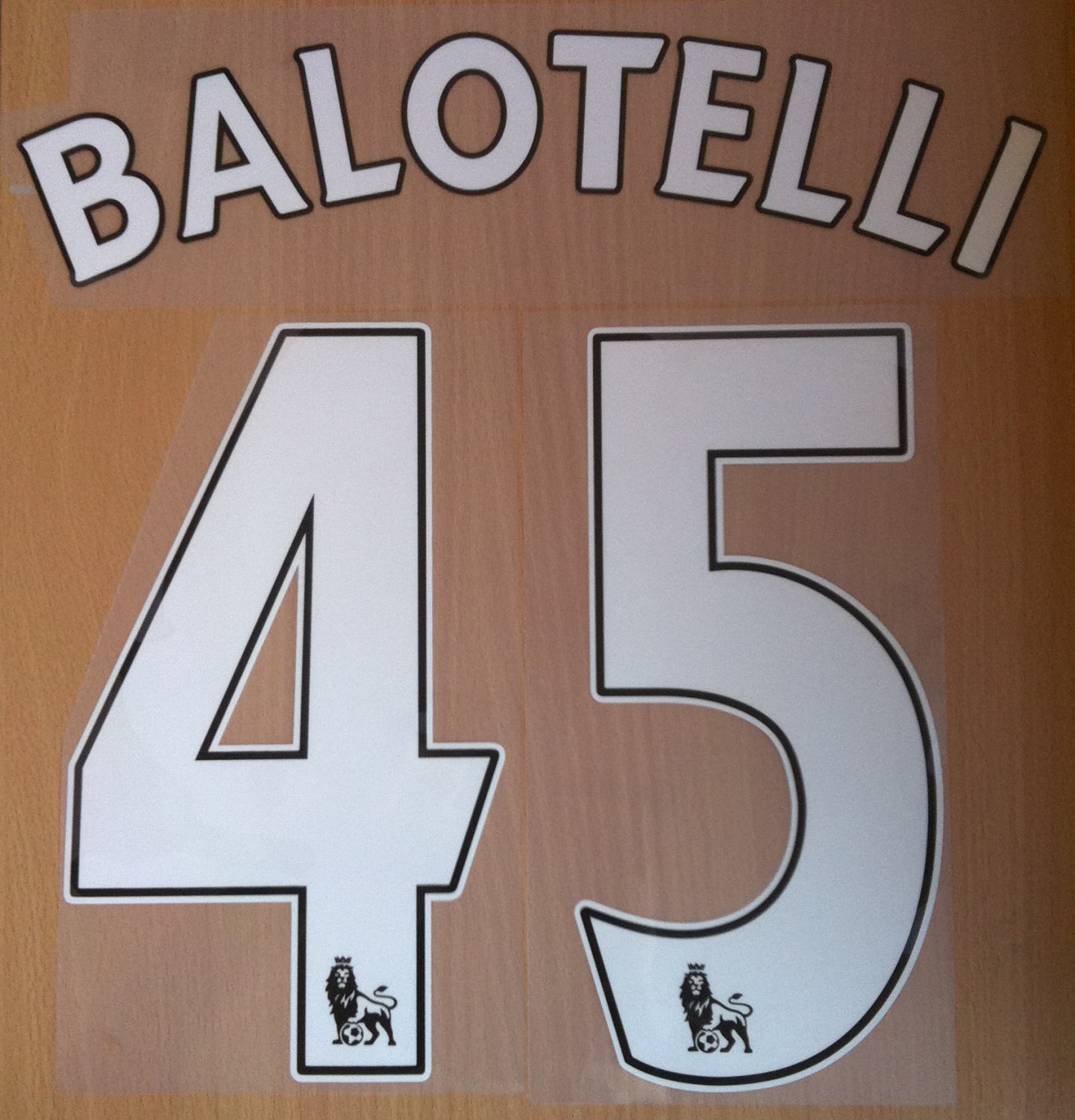 BALOTELLI 45 LIVERPOOL LFC HOME 2014 2015 NAME NUMBER SET NAMESET KIT ...