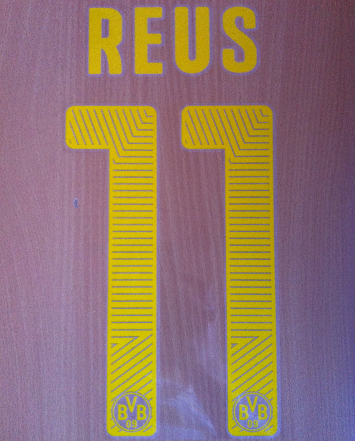 MARCO REUS 11 BORUSSIA DORTMUND BVB AWAY 2014 2015 NAME NUMBER SET ...