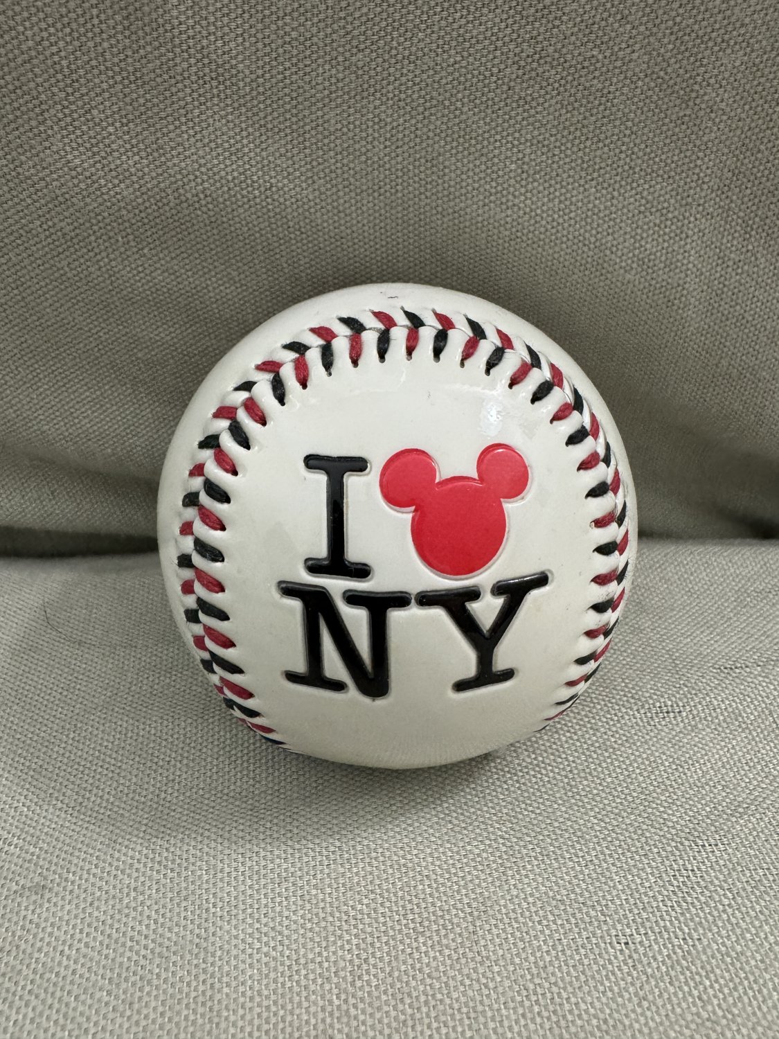 Disney I Mickey Mouse New York Collectible Baseball 2007