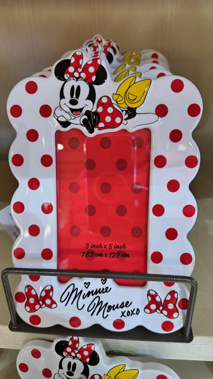 Disney Parks Minnie Mouse Photo Frame 3 x 5 inch New