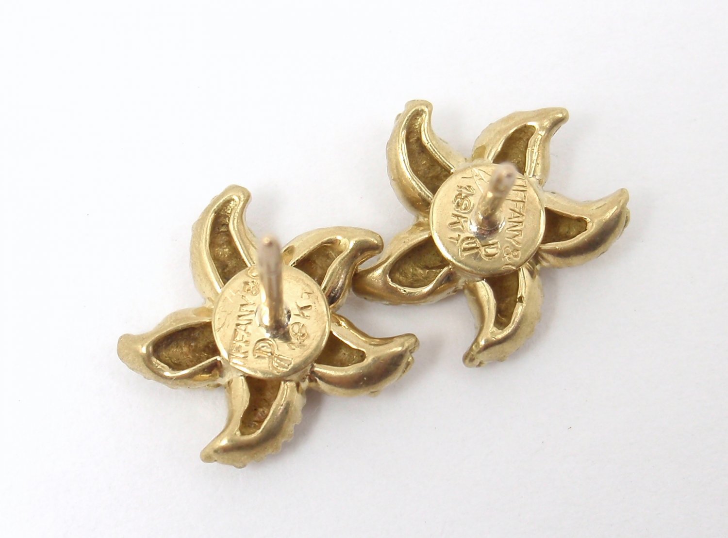 Rare Vintage Tiffany & Co G.Schuler 18K Gold Textured Bumpy Starfish ...