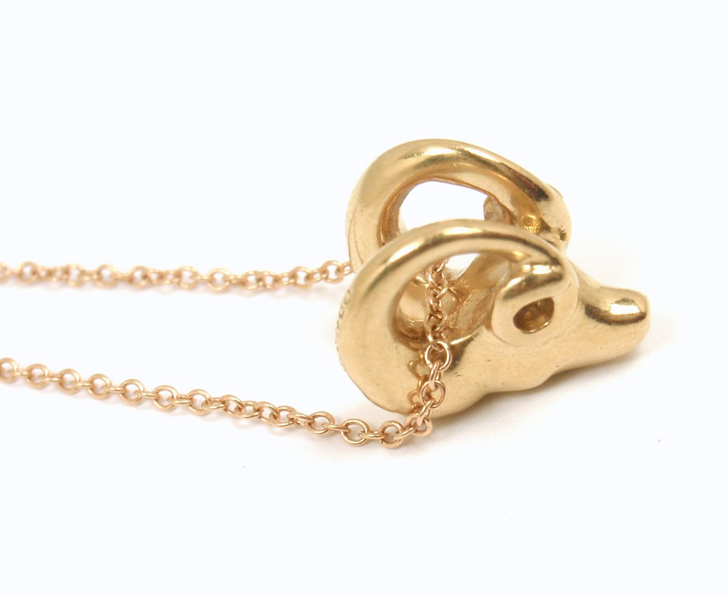 Rare Vintage 1979 Tiffany & Co Peretti 18K Gold Zodiac 3D Aries Ram ...