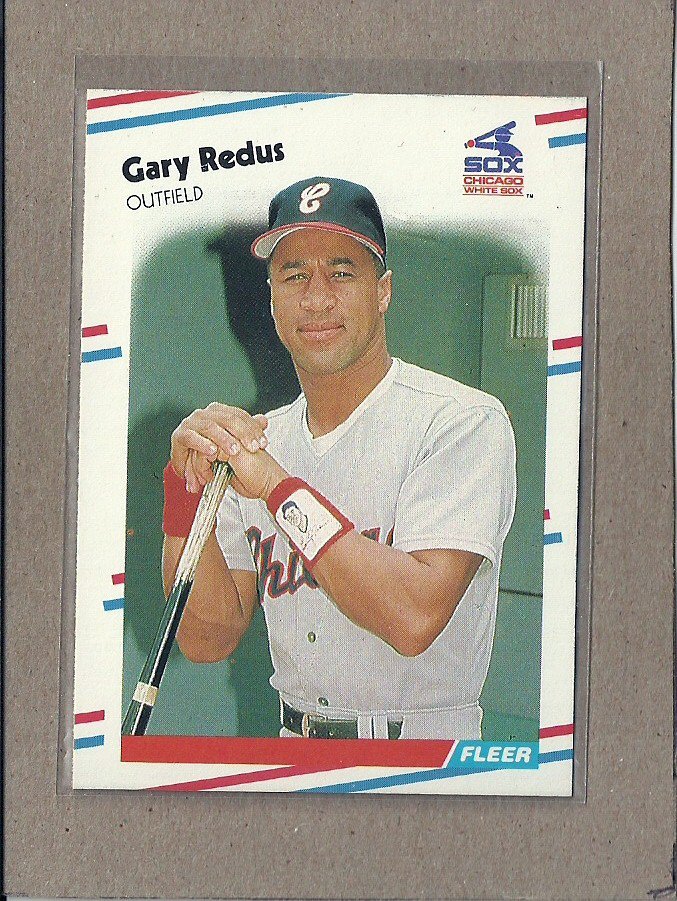 1988 Fleer Baseball Gary Redus White Sox #408