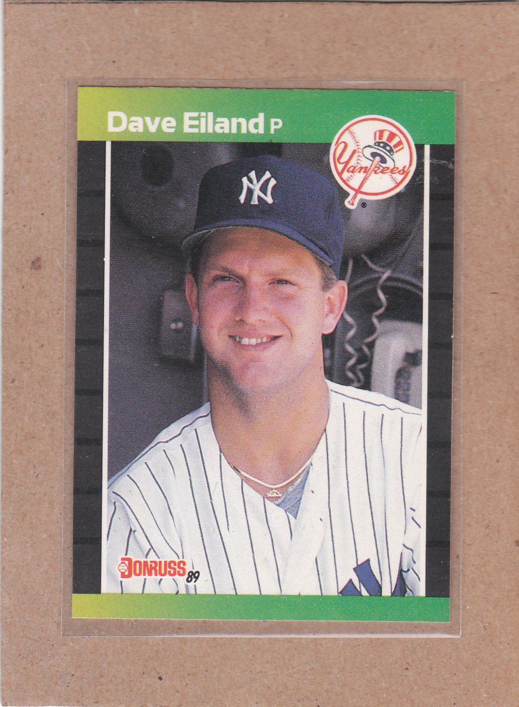 1989 Donruss Baseball Dave Eiland Yankees #481
