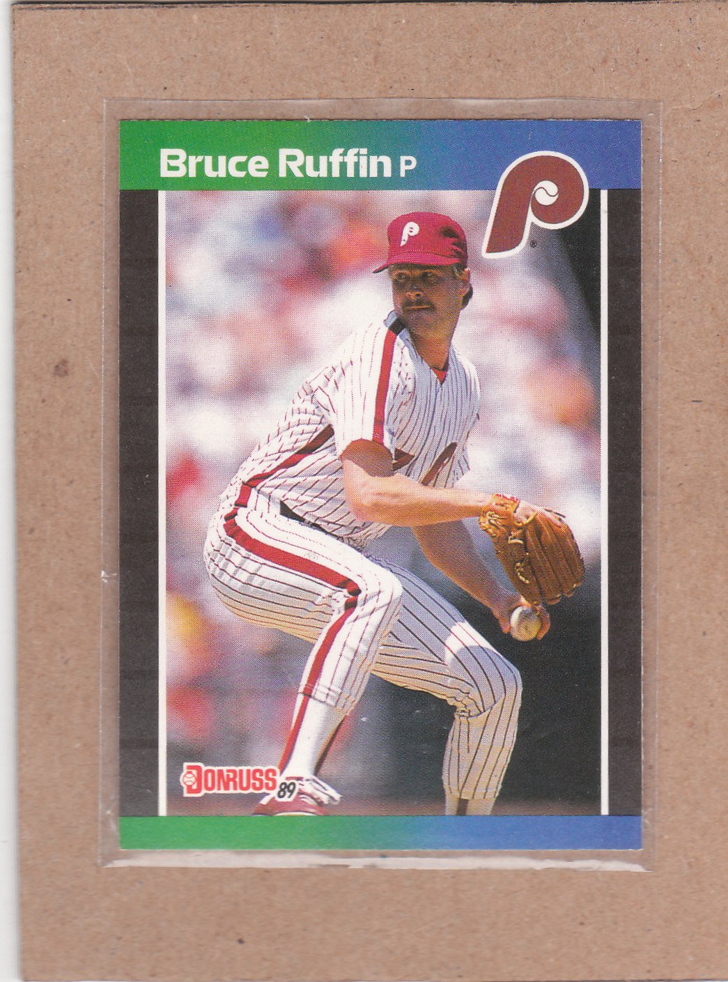 1989 Donruss Baseball Bruce Ruffin Phillies #515