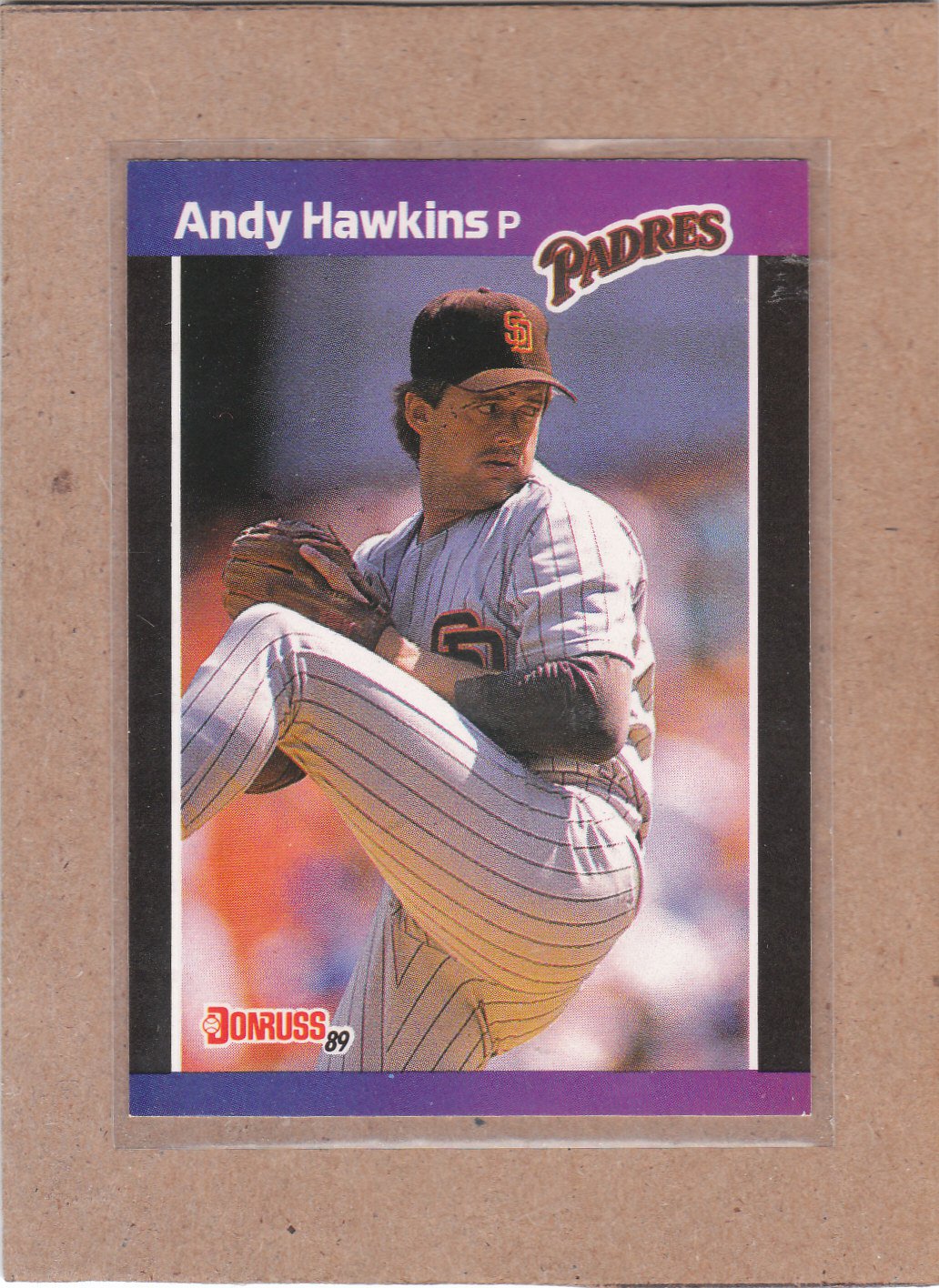 1989 Donruss Baseball Andy Hawkins Padres #583
